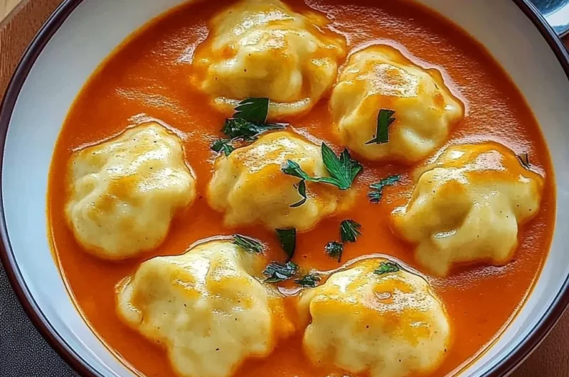 Tomato Soup & Cheesy Herbed Dumplings: An Incredible Ultimate Recipe ...