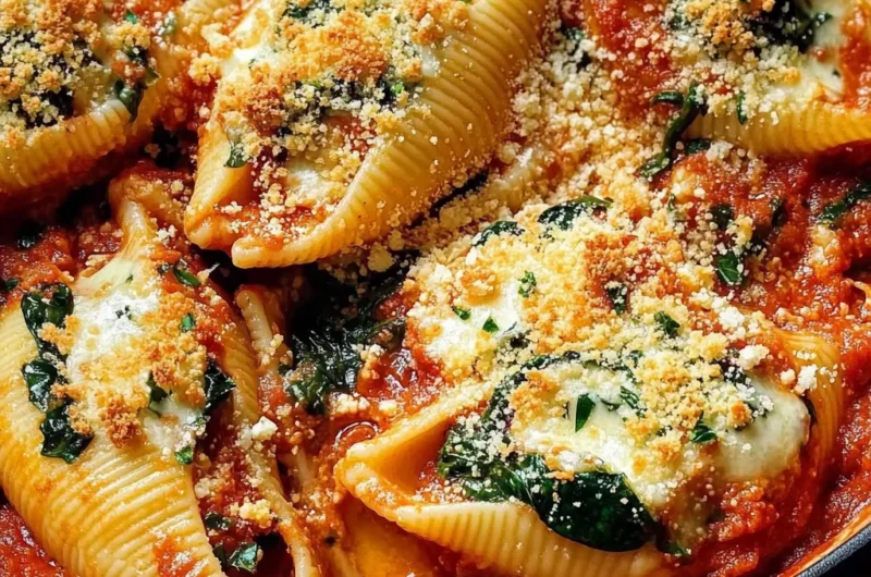 Bright Lemon Ricotta Stuffed Shells With Spinach Pasta: The Incredible ...